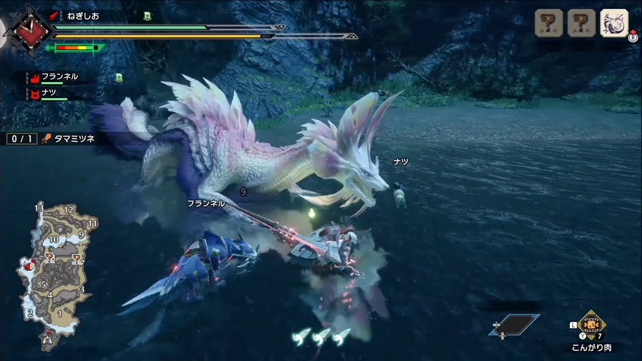 【MHRise】DEMO タマミツネ ランス ソロ 6’48 | もんはんやろうぜ！動画版